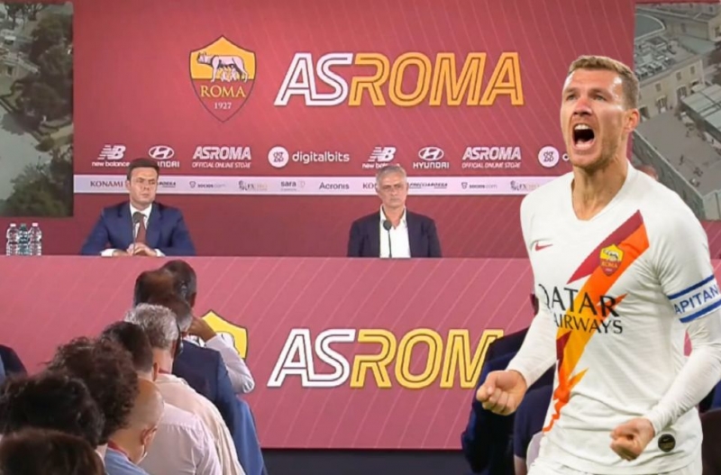 Jose Mourinho govorio o Edinu Džeki, ostaje li u Romi? Jose Mourinho govorio o Edinu Džeki, ostaje li u Romi?