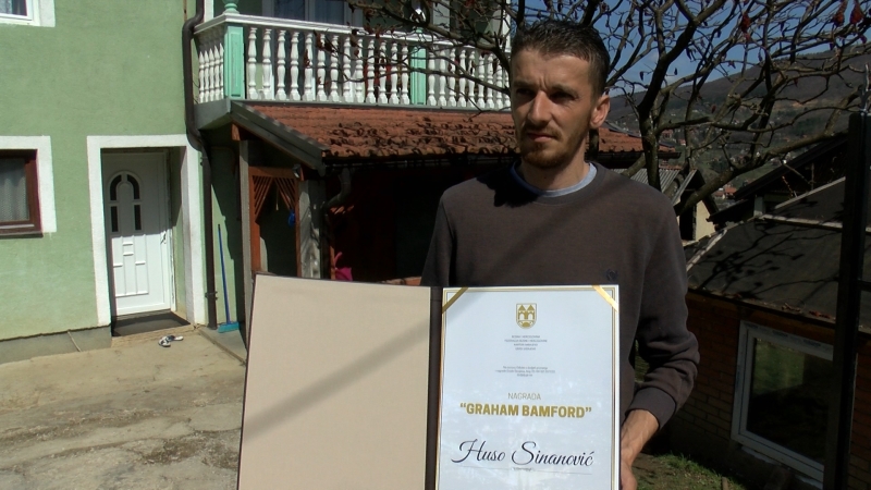 Dobitnik nagrade Graham Bamford Huso Sinanović: Dugo sam bez stalnog ...