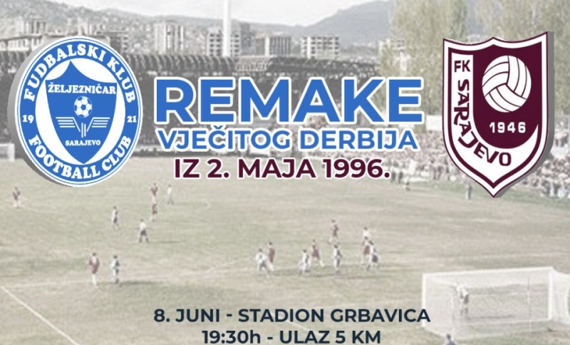 U prodaji ulaznice za reprizu sarajevskog derbija iz 1996. godine