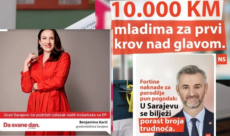 Kad se budžetski novac nađe uz logo i slogan stranke: Funkcioneri ...