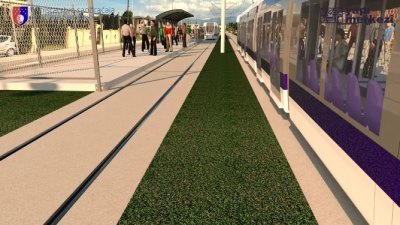 Šteta objavio video: Pogledajte kako će izgledati tramvajska pruga od ...