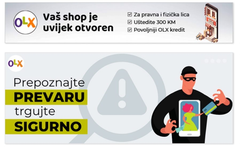 MUP TK upozorava građane: Prevaranti vrebaju građane preko oglasa na platformi za prodaju OLX