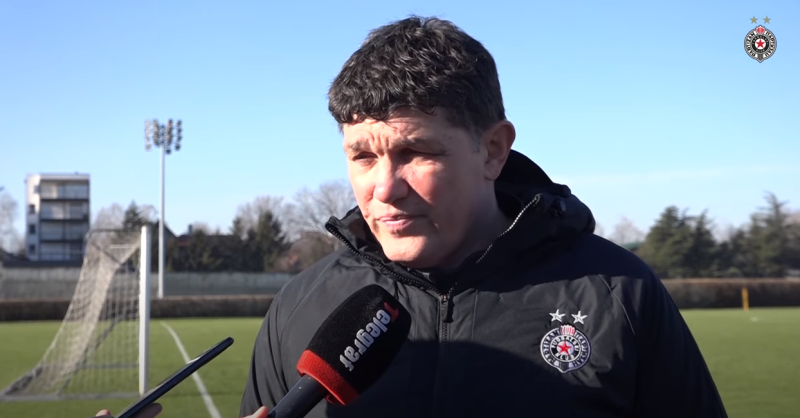 Trener Partizana otvoreno: Cimirot mi i treba i ne treba, bilo je ...