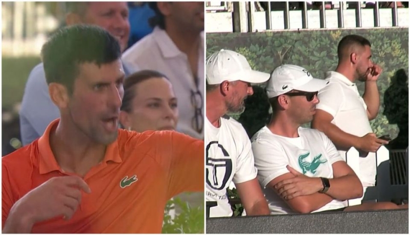 Pomračenje uma: Novak Đoković istjerao brata sa tribina