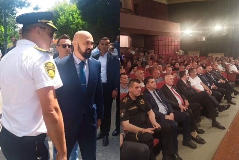 U Goraždu obilježen Dan policije, ministar Ramo Isak dobio pištolj