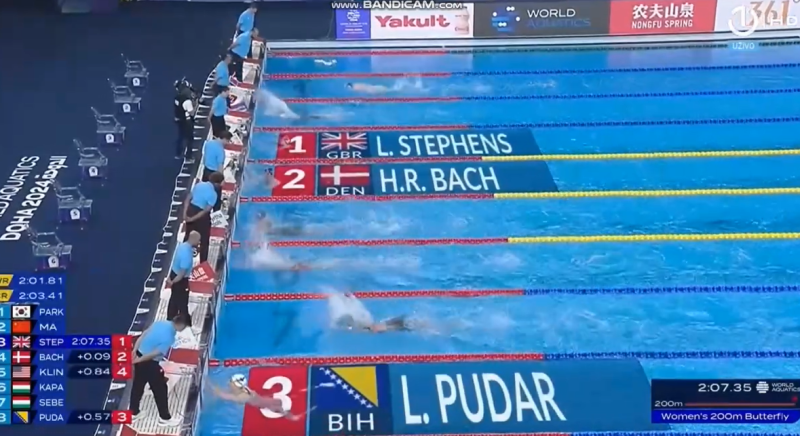 Pogledajte kako je Lana Pudar doplivala do svjetske bronze u Dohi