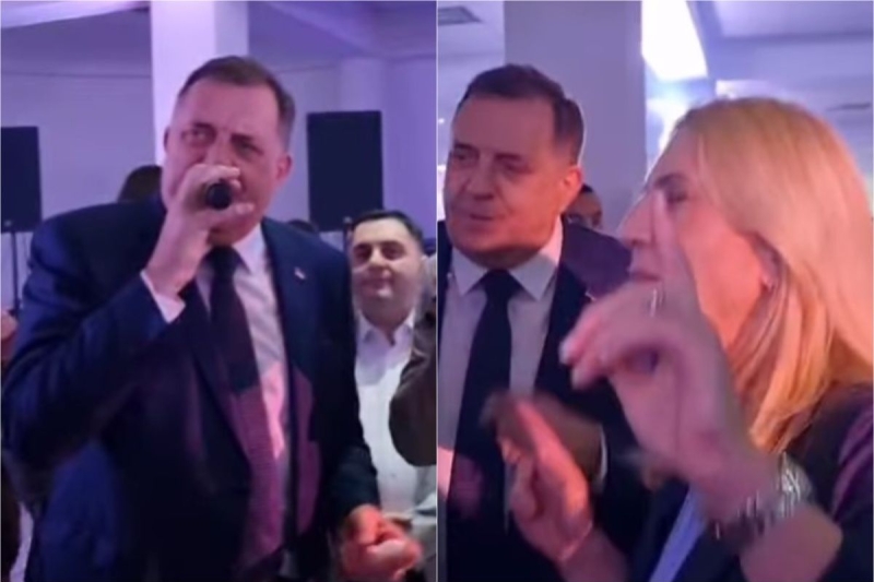 Veselo u Doboju: Cvijanović đuska uz Čolin hit, Dodik tradicionalno s ...