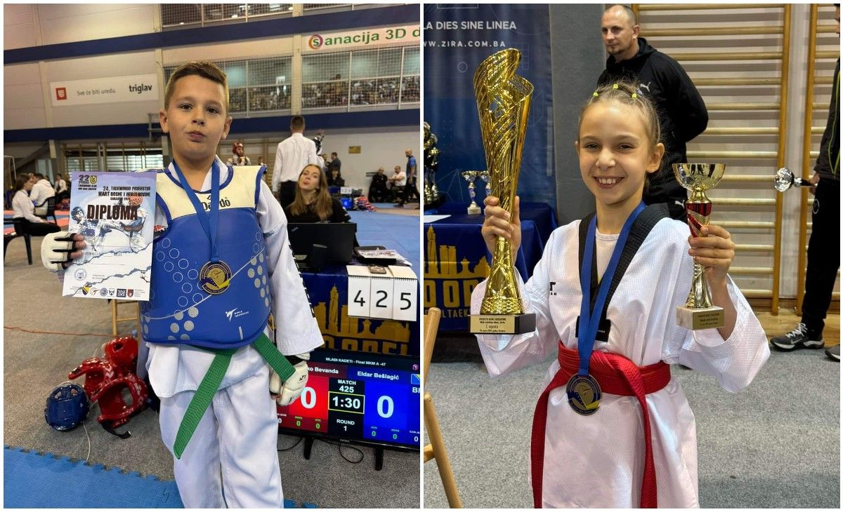 Taekwondo klub Victory osvojio pet medalja na prvenstvu BiH
