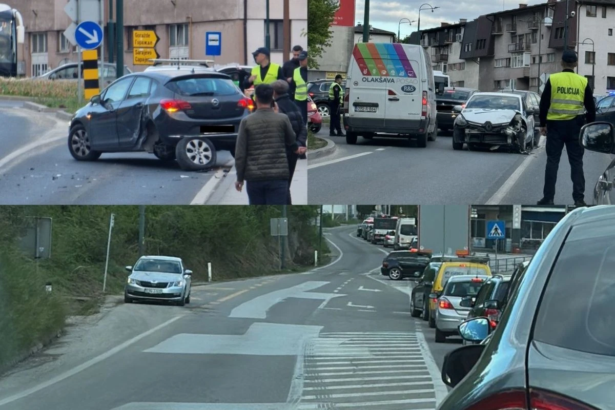 Sudar u Vogošći, jedna osoba prebačena u KCUS