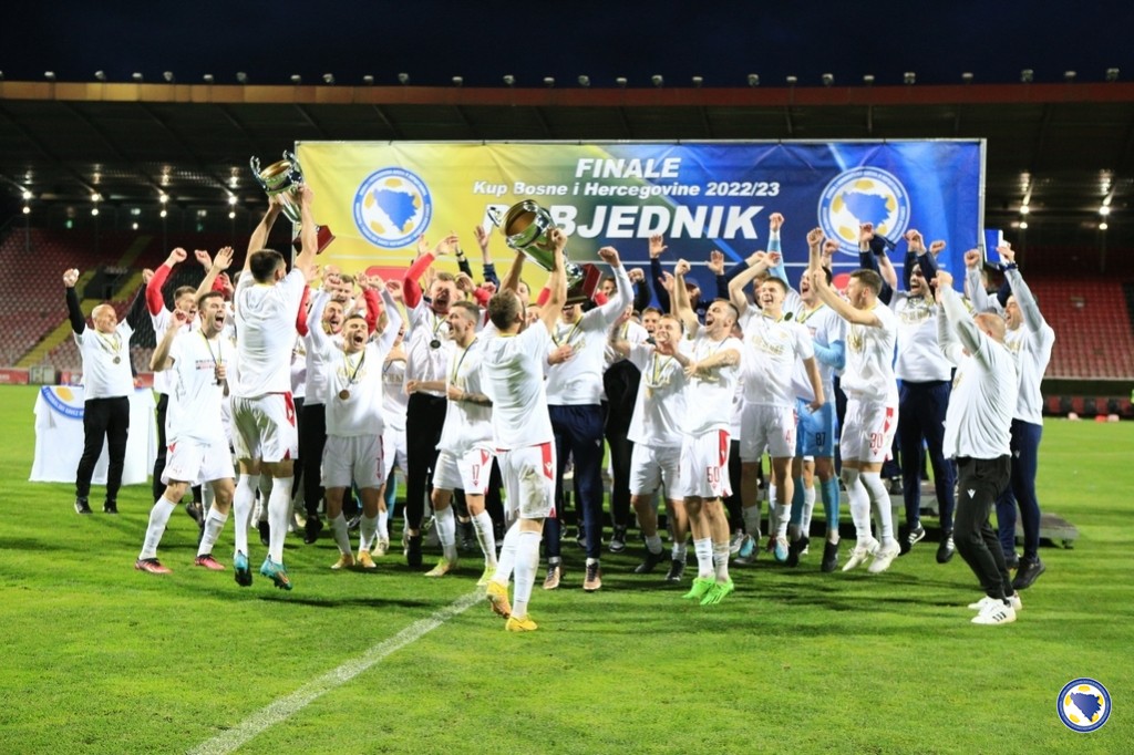 Zrinjski - Borac: Himna BiH prije finalnih utakmica, kakve nagrade čekaju finaliste Kupa?