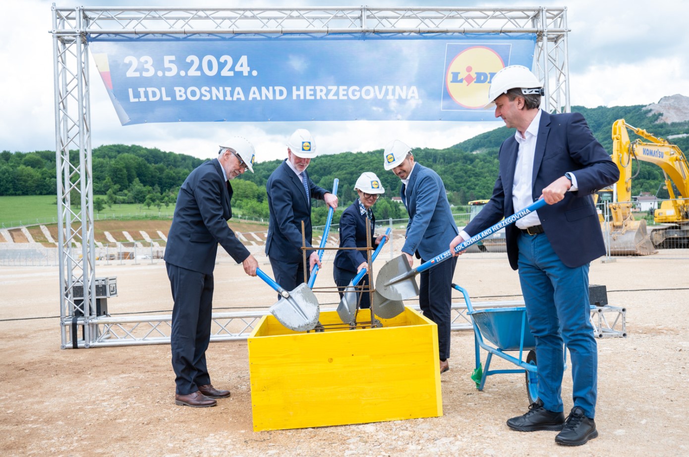 Počela izgradnja prvog Lidl BiH centra: Investicija vrijedna više od ...