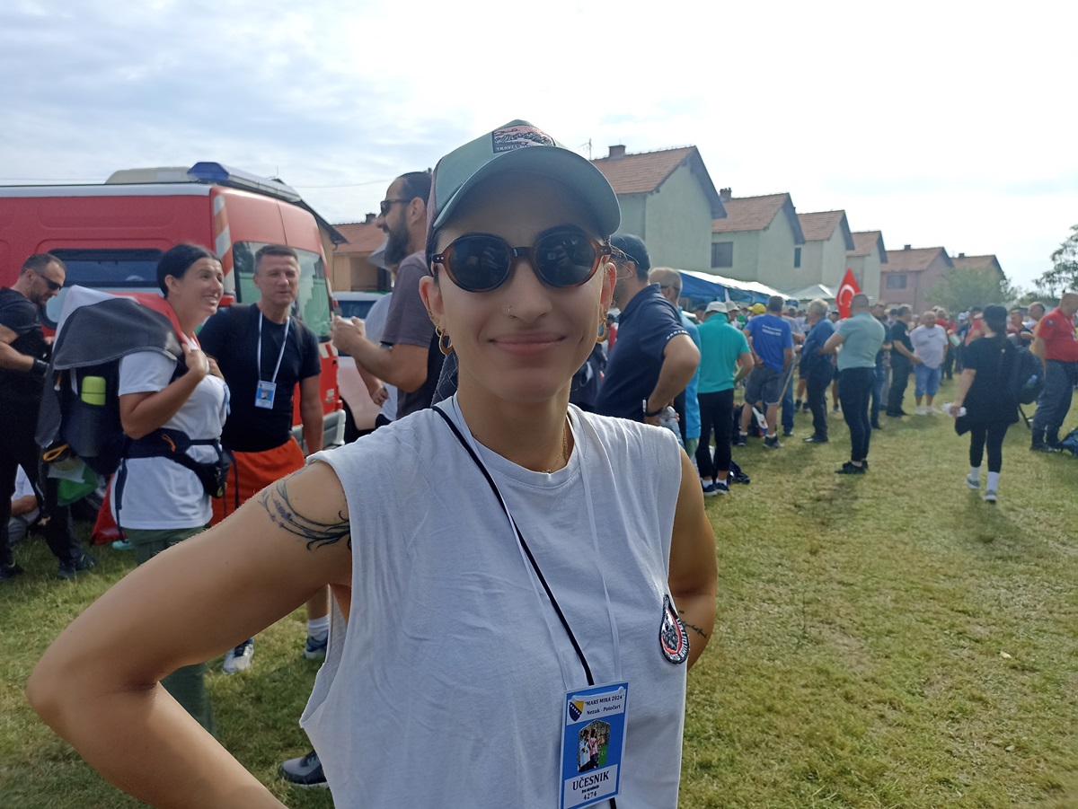 Lea iz Libana i Michela iz Italije na Maršu mira: Dok odajemo počast ...
