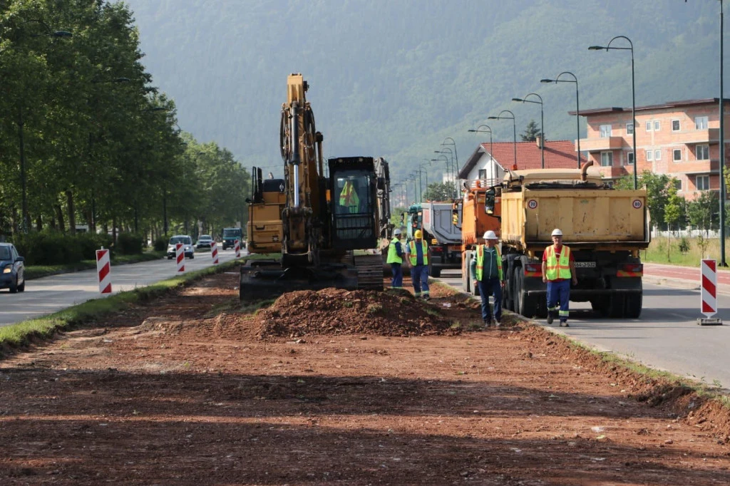 Izgradnja tramvajske pruge Ilidža-Hrasnica: Polovina roka odmakla ...