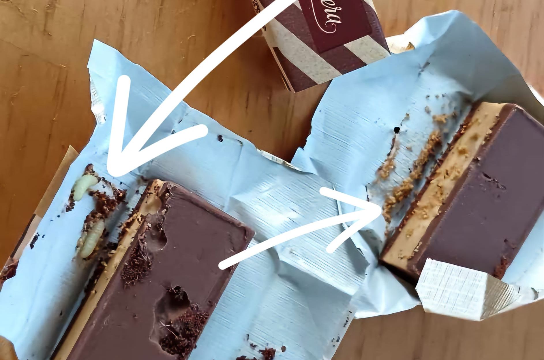 Kupio Krašovu bajaderu, pa se šokirao: Iz slatkiša izmilili crvi