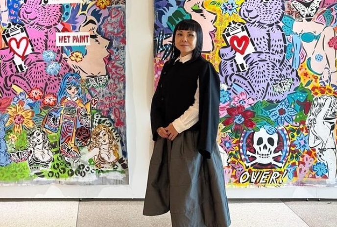 Slavna japansko-američka umjetnica Lady Aiko obojila je Sarajevo