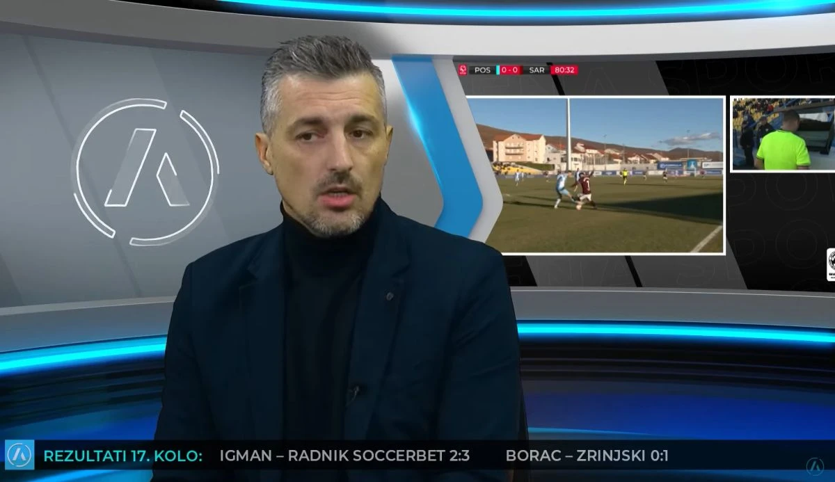 Kaljanac: Sarajevo oštećeno za dva penala u Posušju; Ovo je prošlo ...