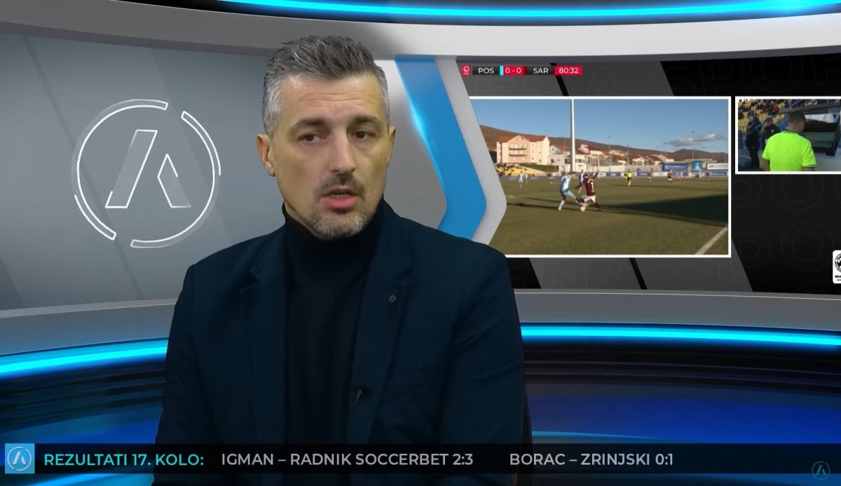 Kaljanac: Sarajevo oštećeno za dva penala u Posušju; Ovo je prošlo ...