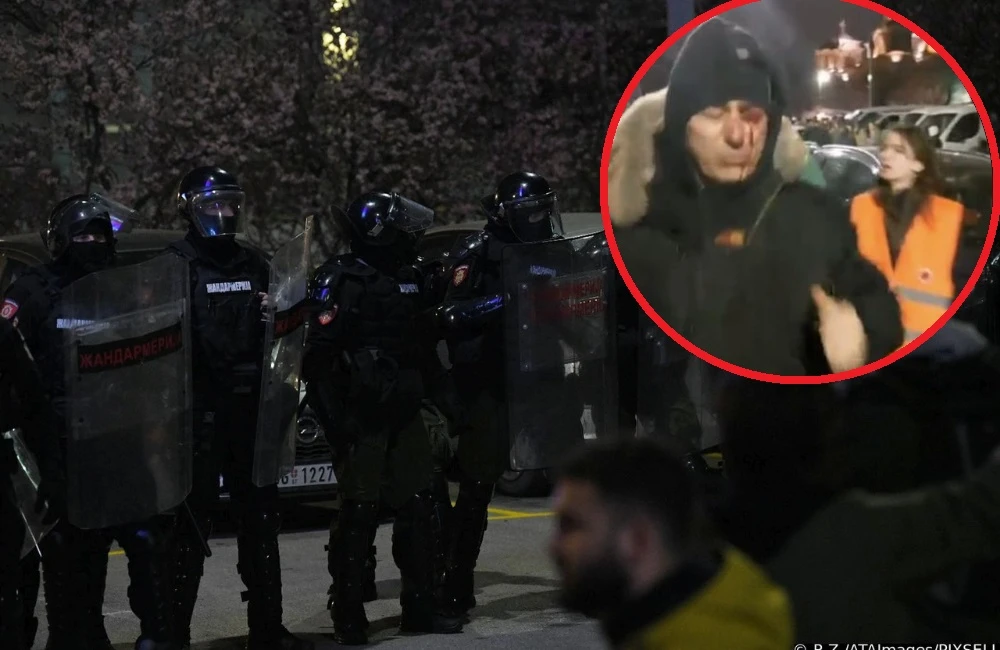 Vučić okrivio "boljševičke plenumaše": Povrijeđenog policajca ispred RTS-a nokautirao ...