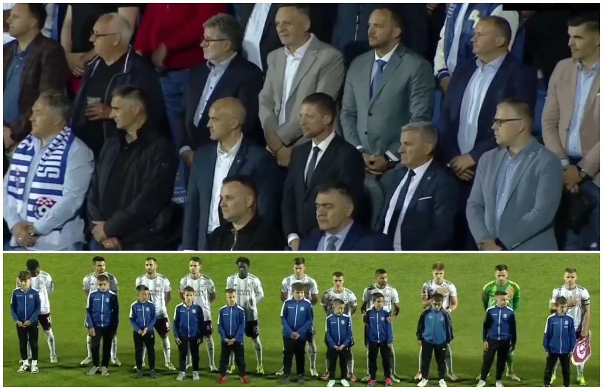 Zvižduci za himnu BiH: Samo trojica držali ruku na srcu, ko je sve u ...