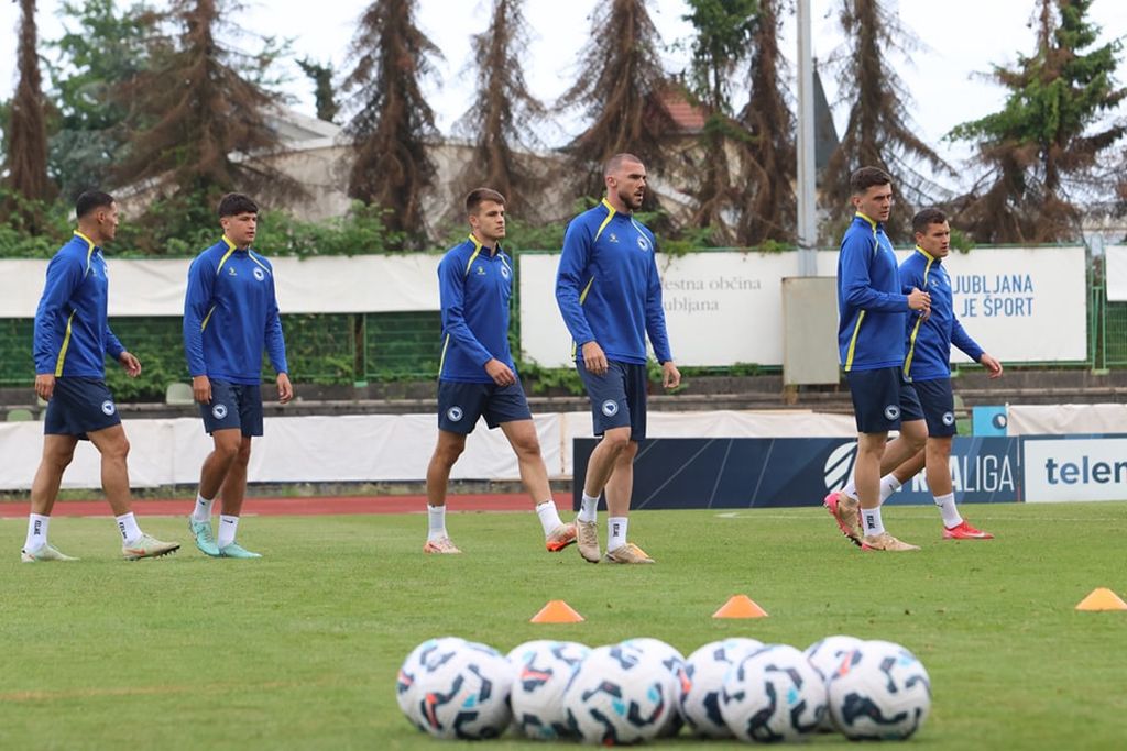 Zmajevi trenirali pred Sloveniju, Džeko pokazao koliko mu ...
