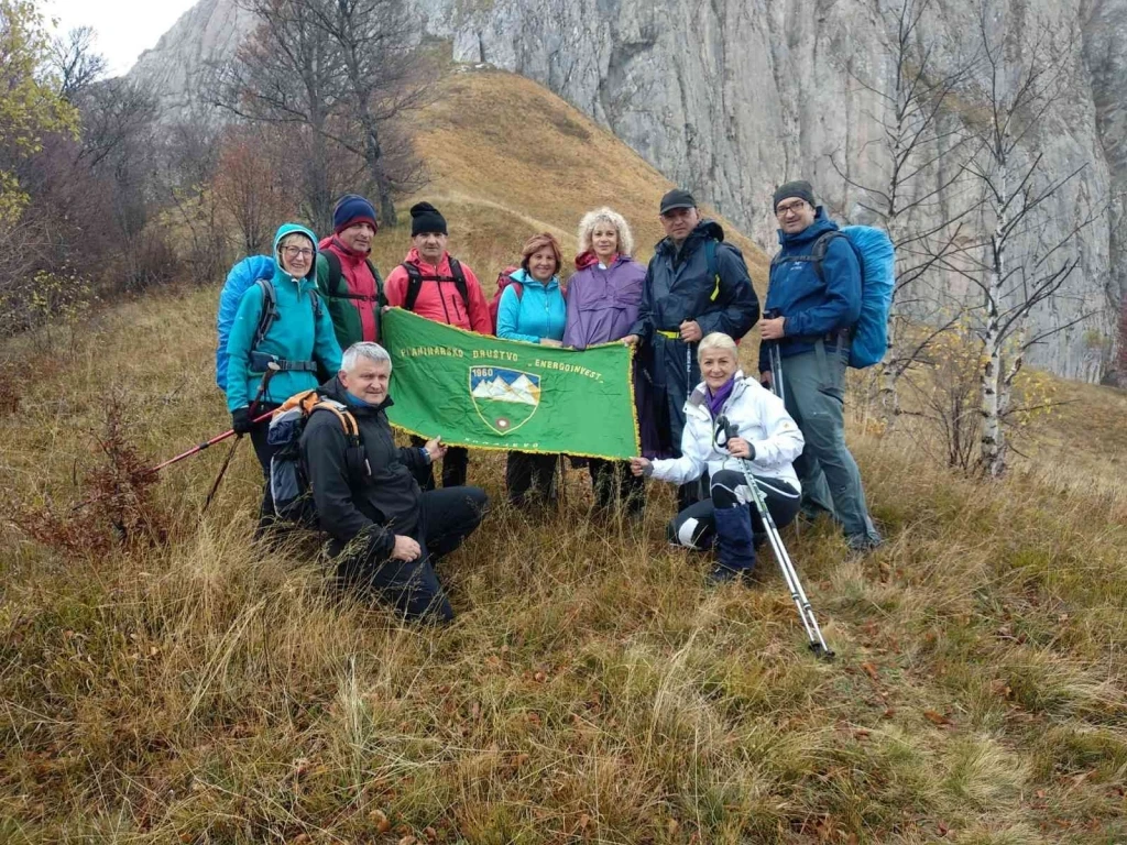 Ni loše vrijeme ih nije spriječilo da se popnu na vrh Klek, na 1.743 ...
