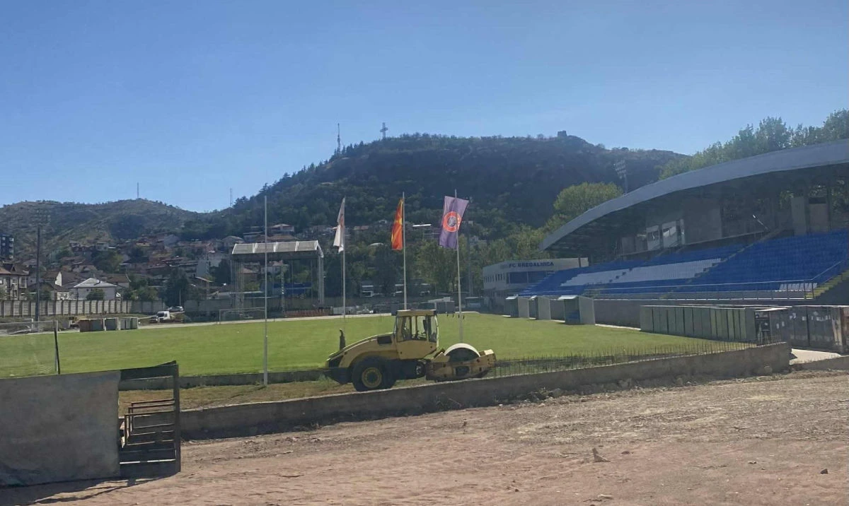 Makedonci uložili milione pa srušili dio novoizgrađenog stadiona radi ...