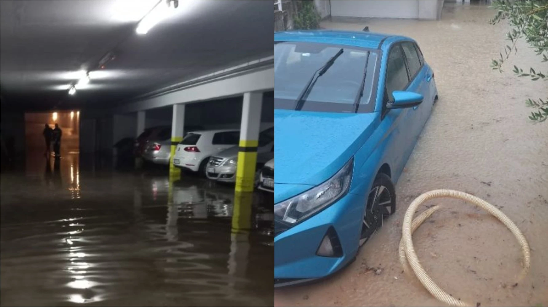 Jake kiše poplavile saobraćajnice i objekte u Hercegovini, vatrogasci ...