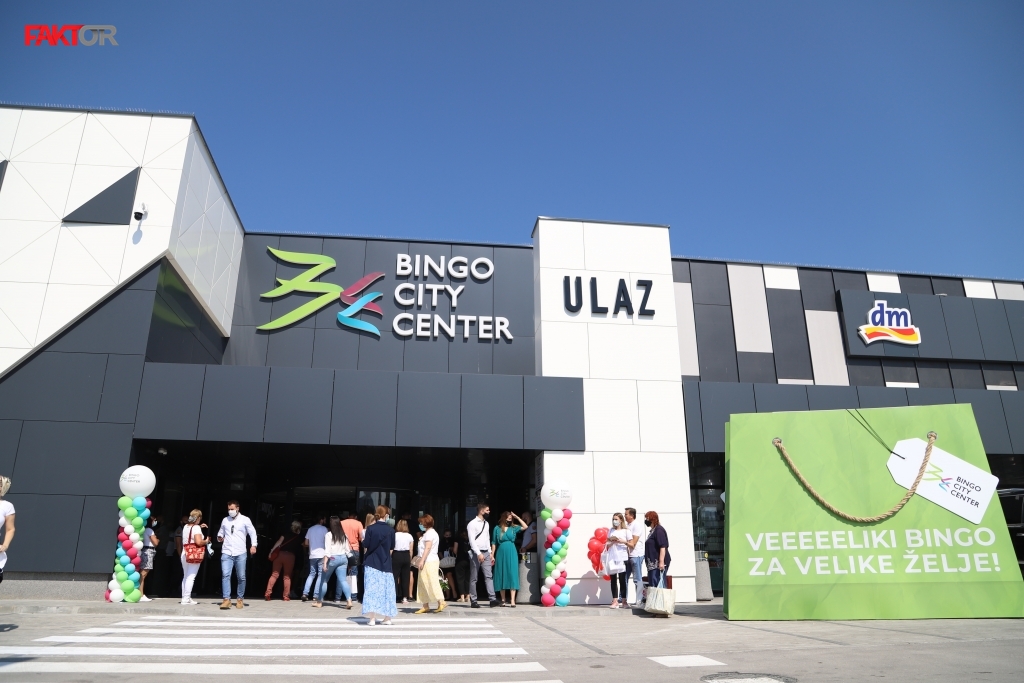 U Sarajevu otvoren veliki Bingo City Centar na 44.500 kvadrata